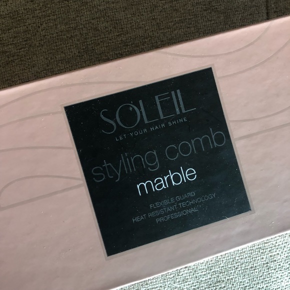 Soleil | Hair | Soleil Styling Comb Marble | Poshmark